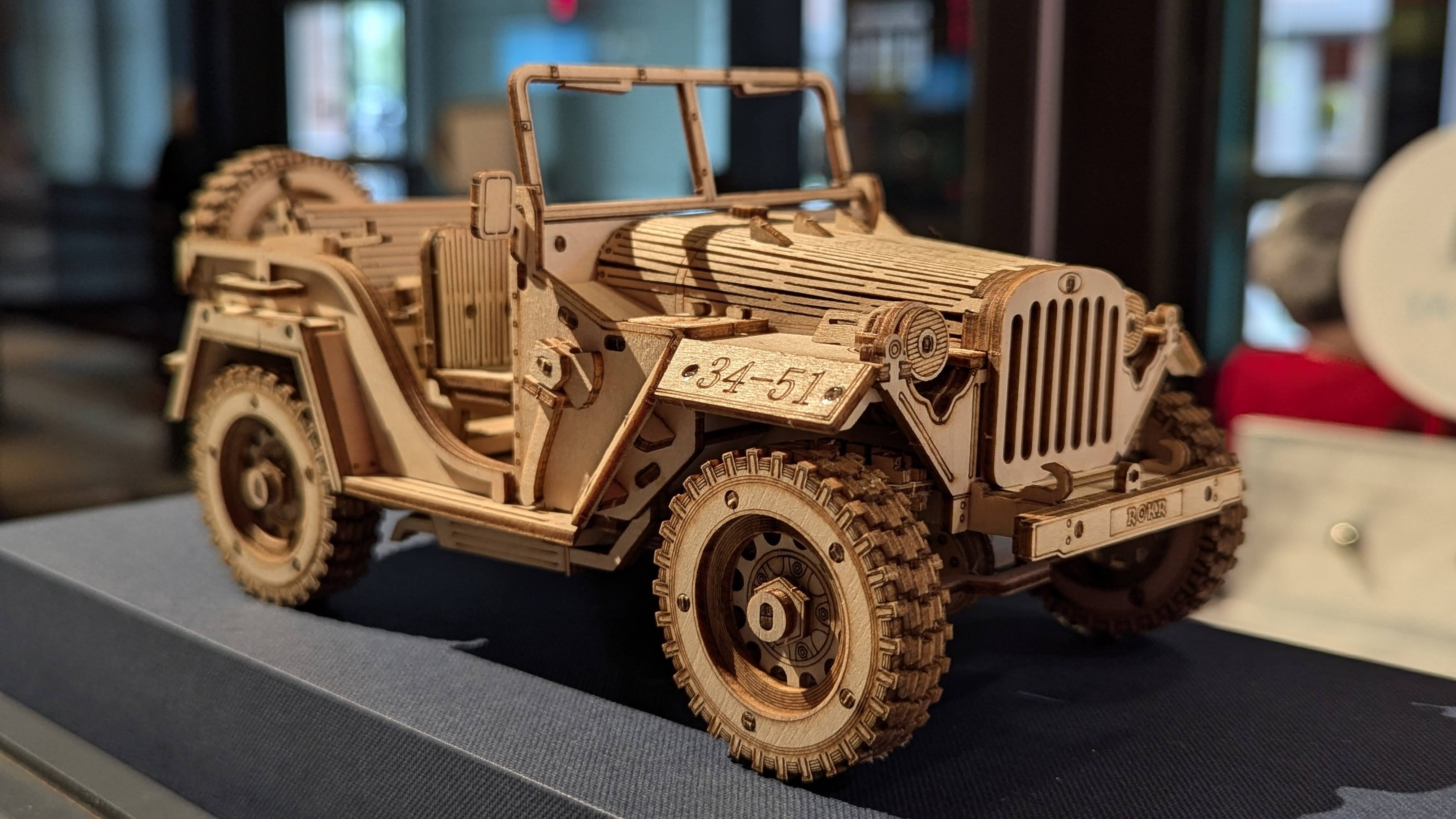 Army Field Car Scale Model (Wood, 1:18) – Shop at the Heinz History Center