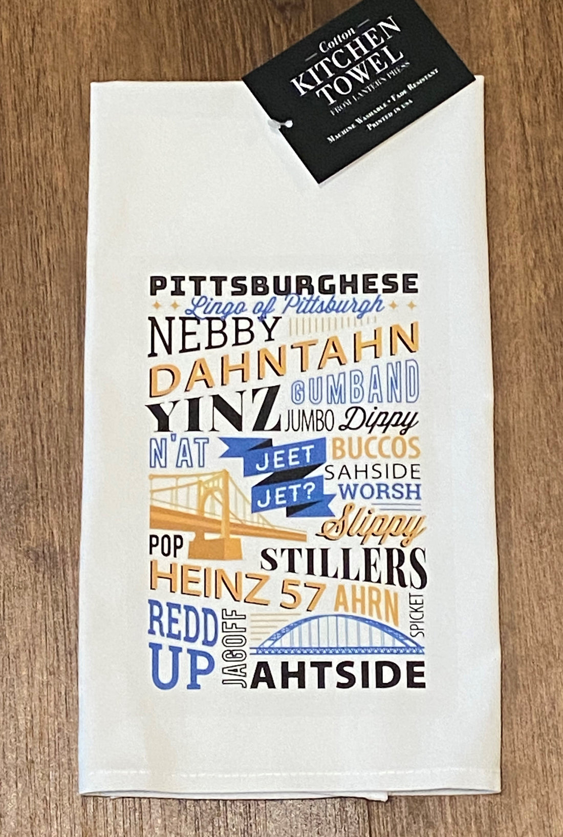 Pittsburghese Tea Towel – Shop at the Heinz History Center